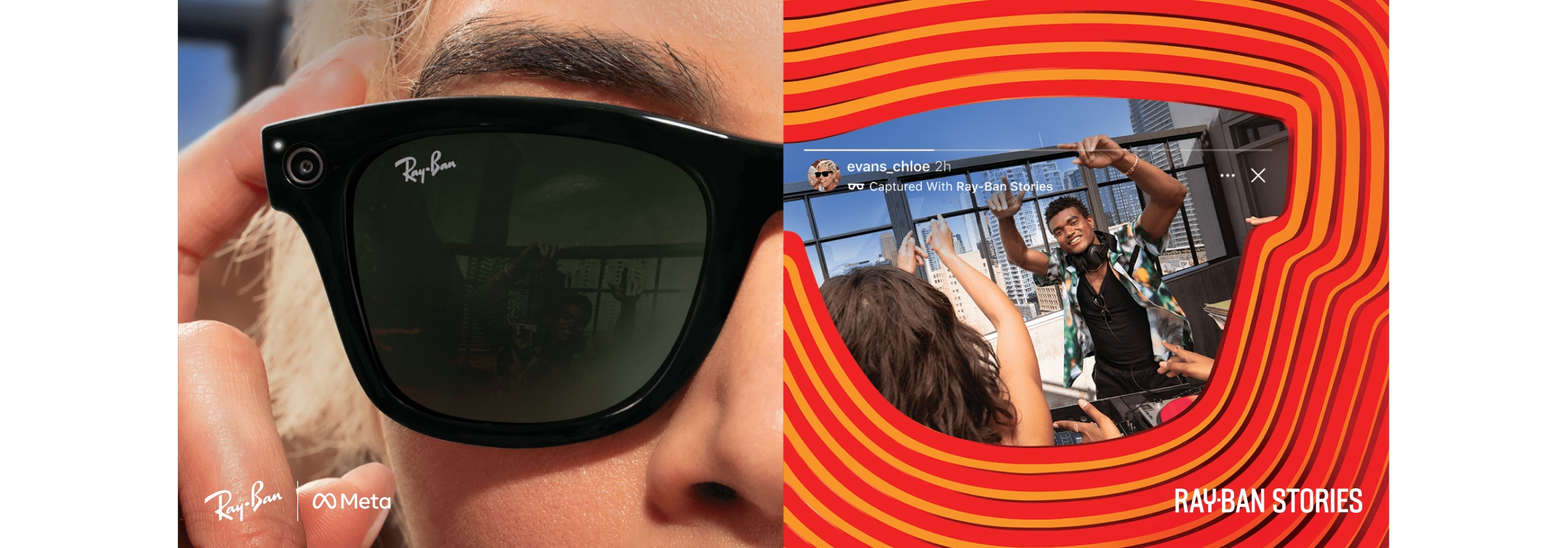 Características de Ray-Ban® Stories | Sunglass Hut®
