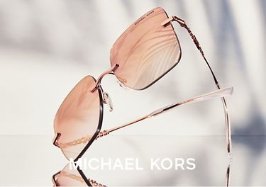 Michael Kors MK1150 Quèbec 55 Pink Gradient Mirror & Pink Gradient ...