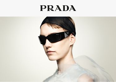 Prada PR A14S 60 Gris Oscuro & Negro Sunglasses | Sunglass Hut España