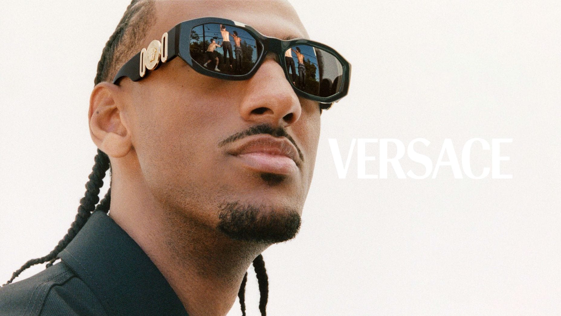Versace VE4361 Biggie M (53 - 18) with Grey lenses and Black Versace VE4361 Biggie M (53 - 18) with Grey lenses and Black