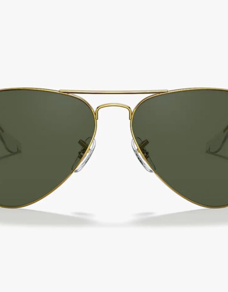 Ray-Ban RB3016 CLUBMASTER CLASSIC 49 Green Classic G-15 & Black ...