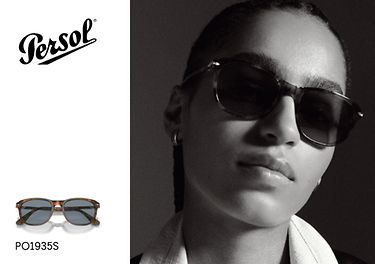 Persol PO1935S 57 Light Blue & Caffe Sunglasses | Sunglass Hut United Kingdom