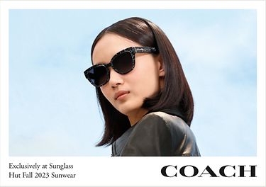 Coach HC8379U CL920 54 Grey Gradient Polarized & Grey Pearl Signature C ...